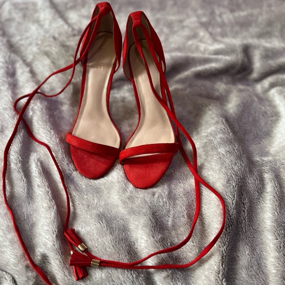 Raye Shoes Raye Red Sexy High Heels Poshmark